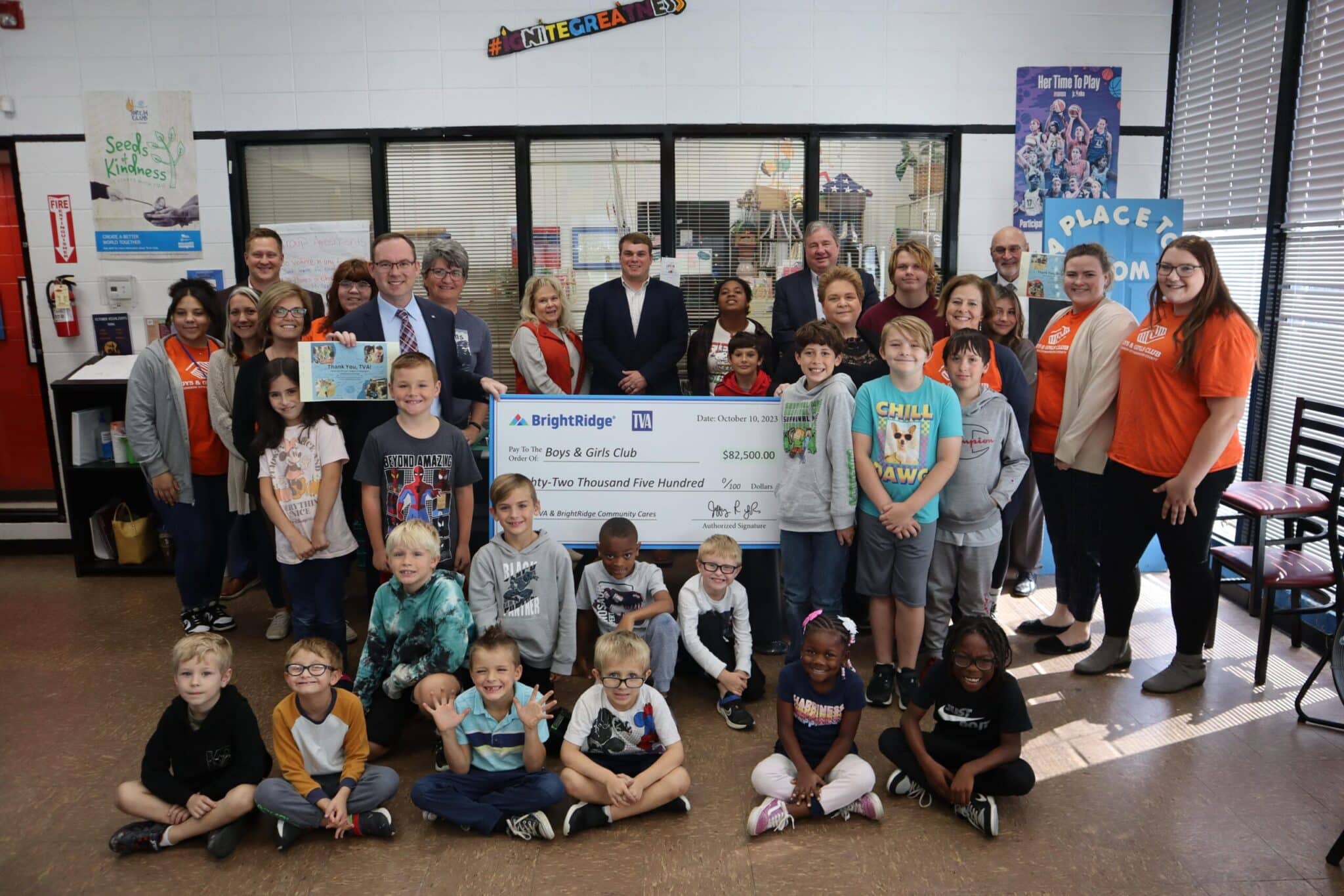 BRIGHTRIDGE, TVA DONATE $82,500 TO BOYS & GIRLS CLUB TO EXPAND STEM LAB ...