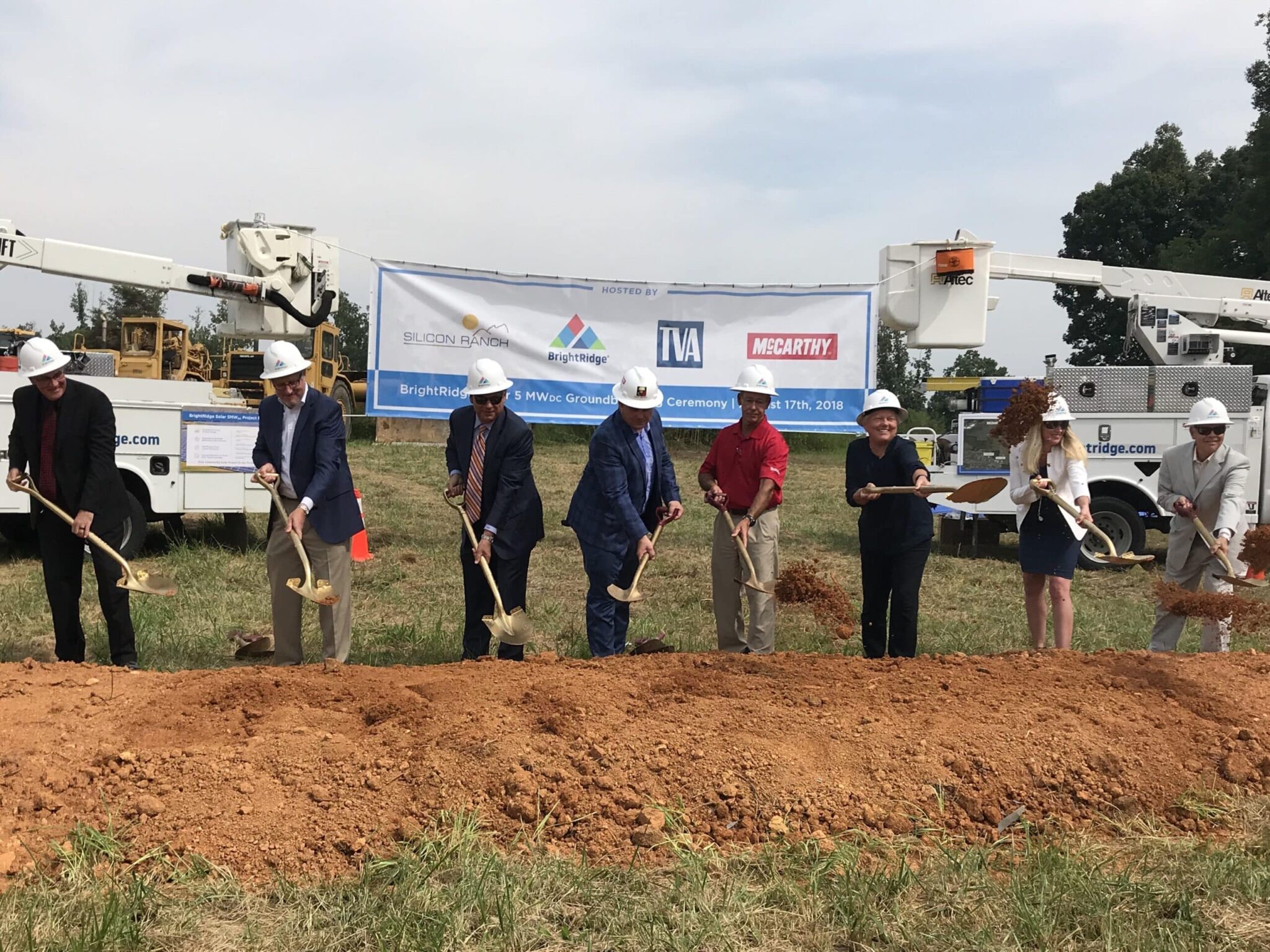 BrightRidge breaks ground for new Solar Learning Lab - BrightRidge Electric